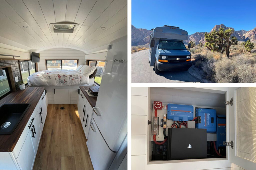 Skoolies Built For Off-Grid Living | Nomad Nooks LLC
