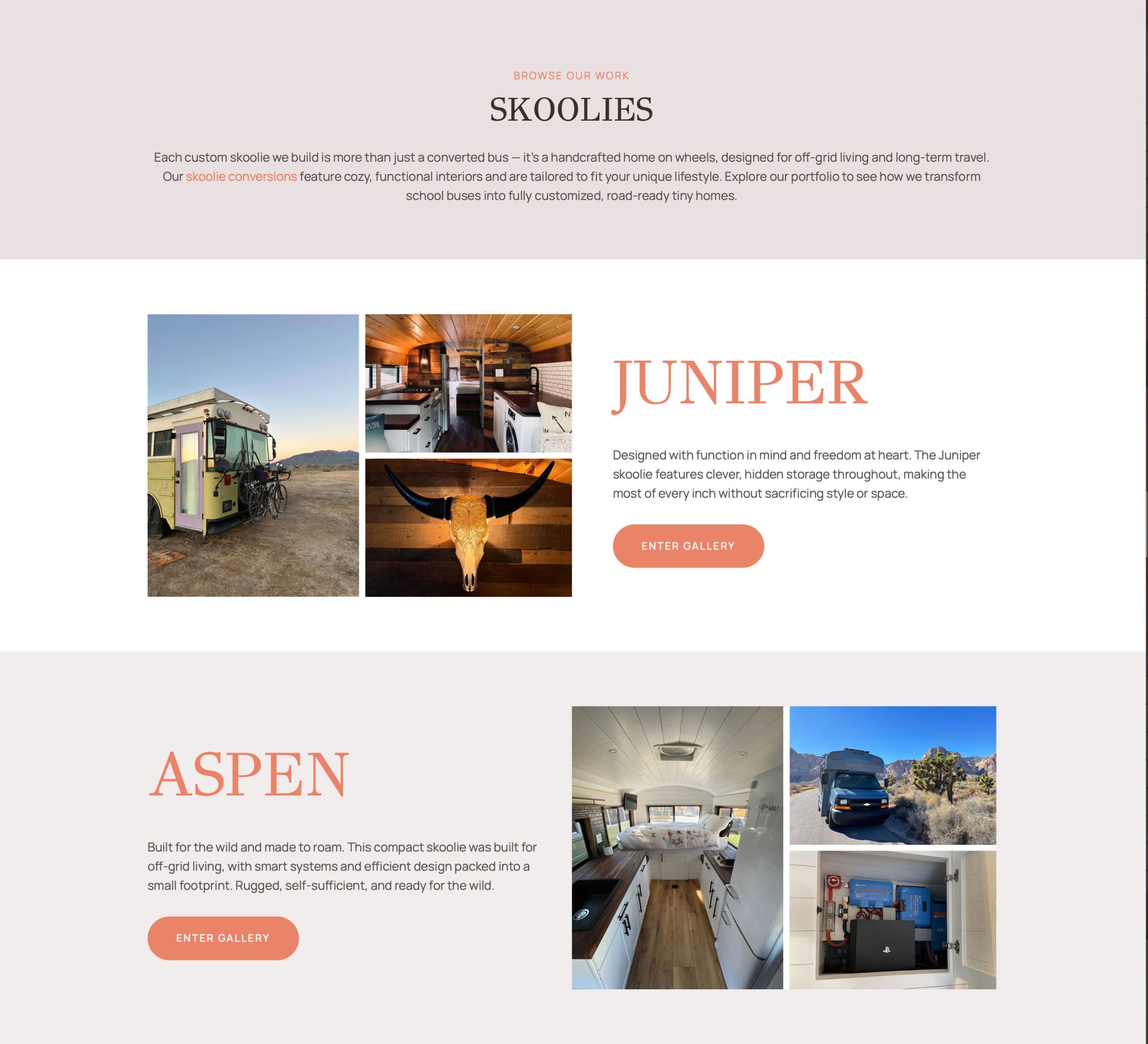 Skoolies Built For Off-Grid Living | Nomad Nooks LLC